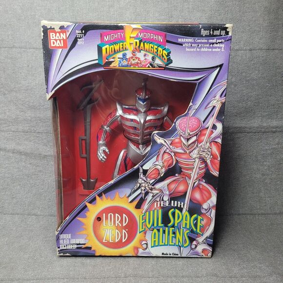 Toys | Lord Zedd Action Figure Mighty Morphin Power Rangers Evil Space ...